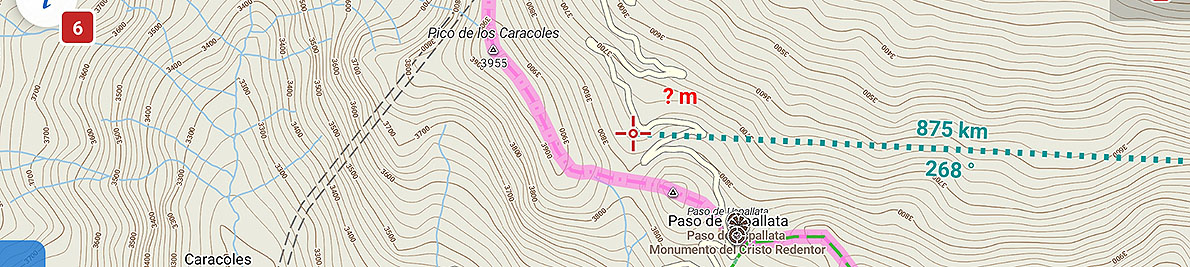 Basics of the outdoor offline navigation